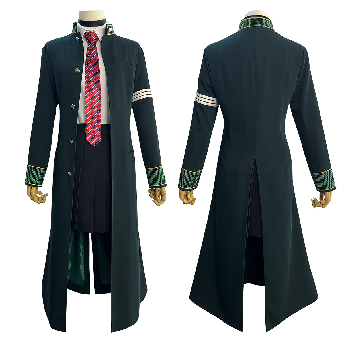 HOLOUN Wind Breaker Anime Tasuku Tsubakino Cosplay Costume Green Long ...