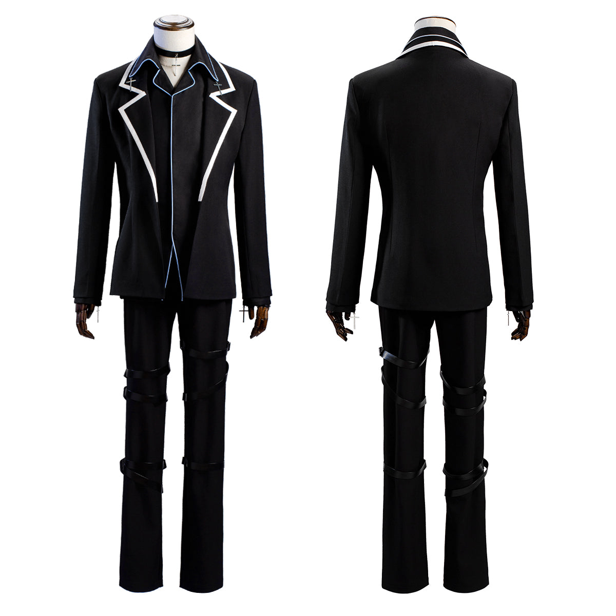 HOLOUN Shugo Chara Anime Tsukiyomi Ikuto Cosplay Costume Shawl Suit Sh ...