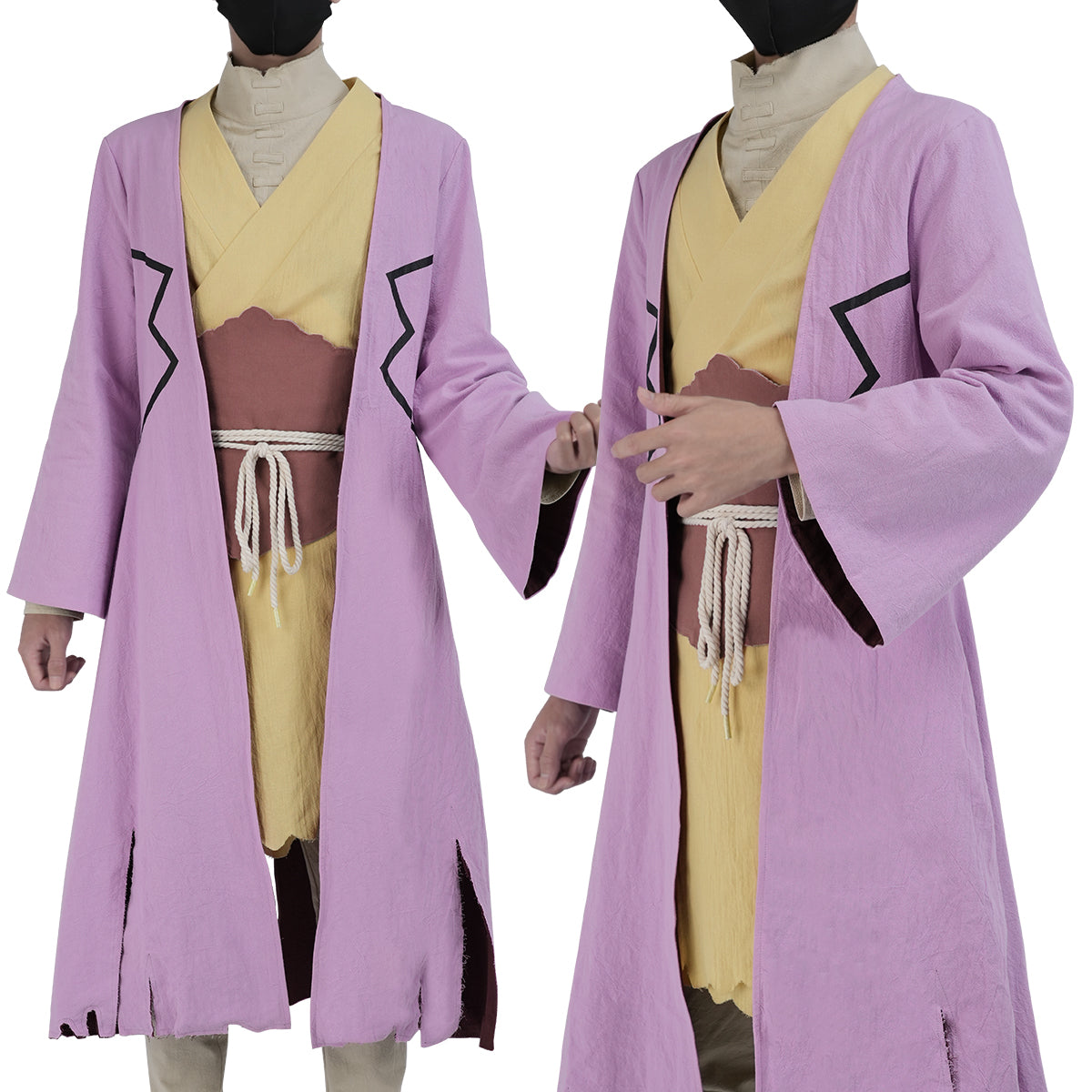 HOLOUN Dr.STONE Anime Asagiri Gen Cosplay Costume Pants Top Animation ...