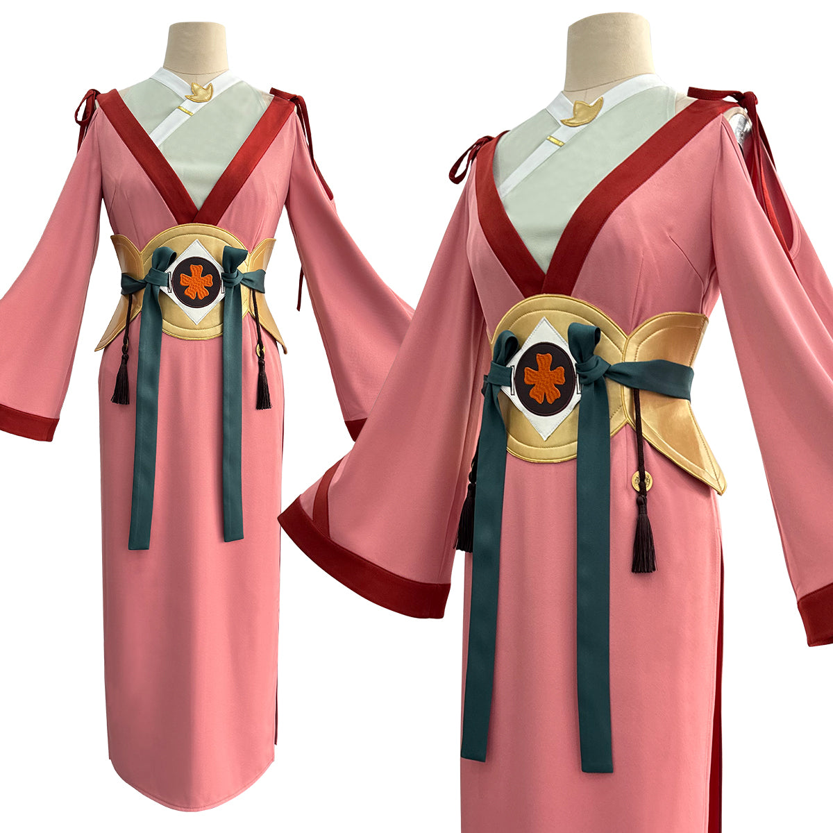 HOLOUN Anime Haruno Sakura Cosplay Costume Dress Daily Wear Cos Conven ...