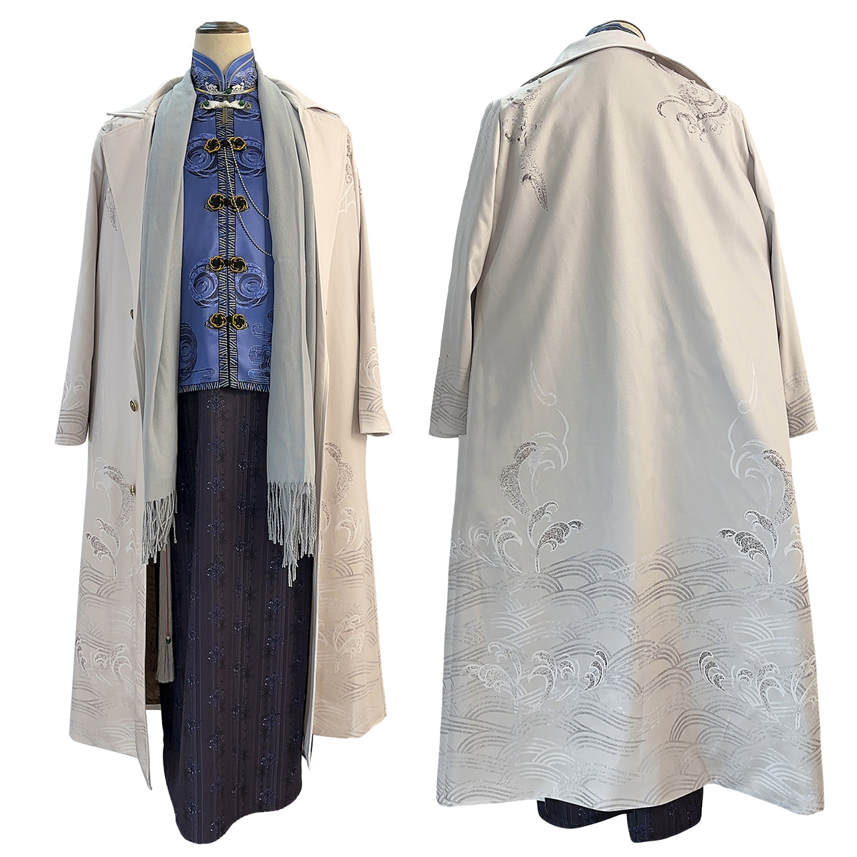 HOLOUN Tears of Themis Game Marius Cosplay Costume King Coat Tang Suit ...