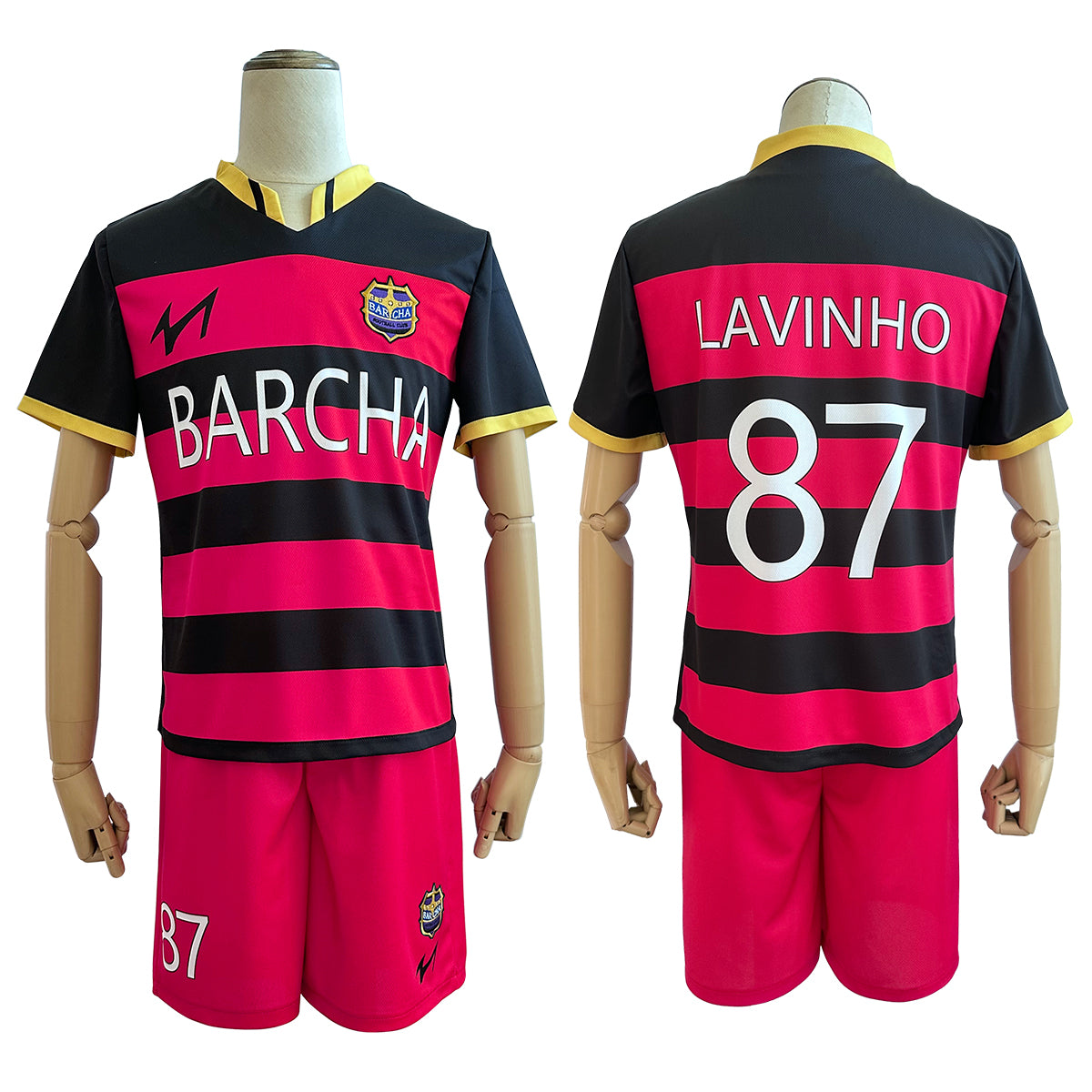 HOLOUN Blue Lock Anime FC BARCHA NO.87 LAVINHO Cosplay Costume ...