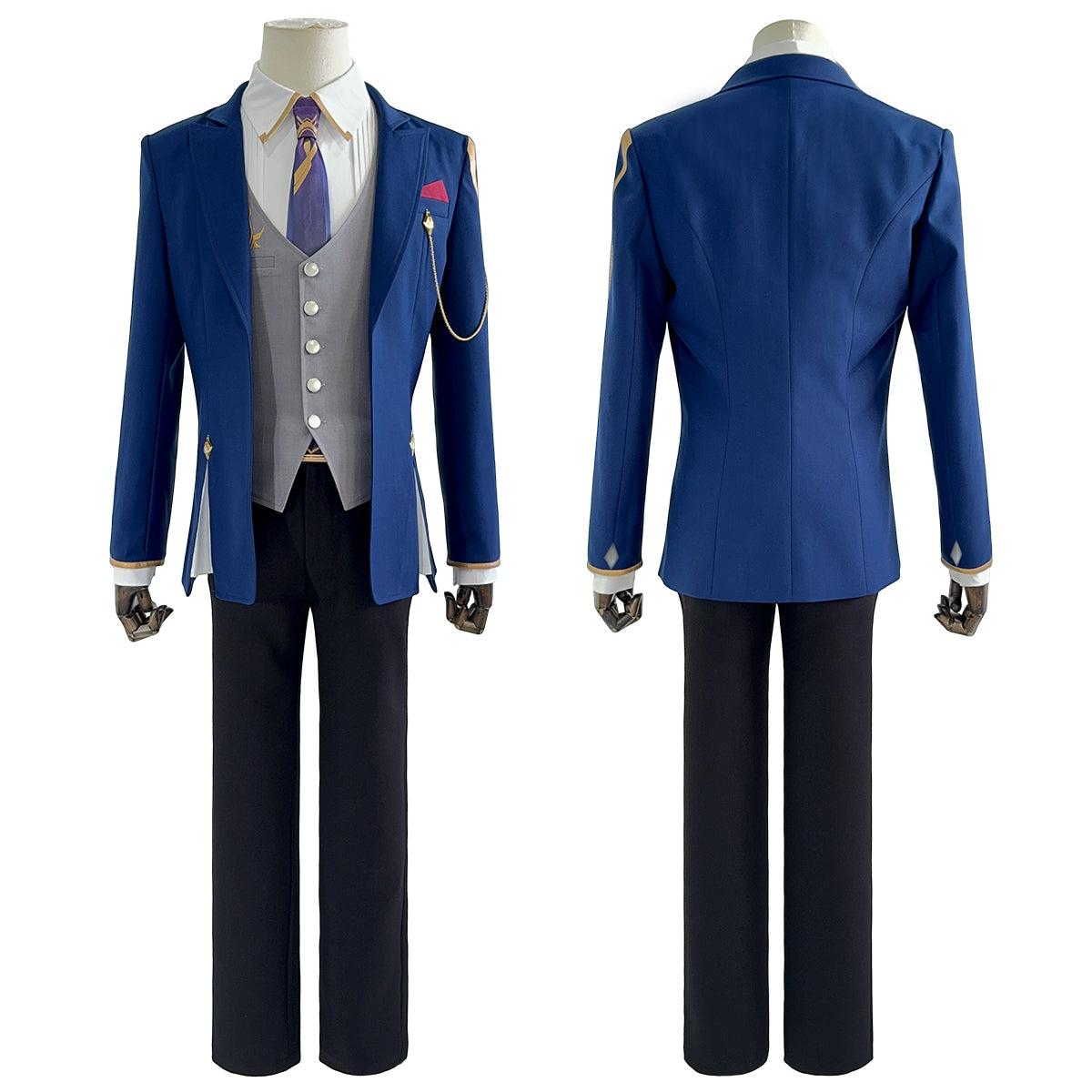 HOLOUN For All Time Anime Clarence Cosplay Costume Uniform Suit Pants ...