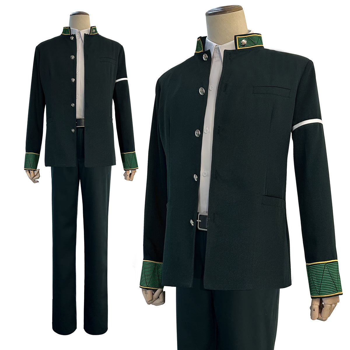 HOLOUN Wind Breaker Anime Akihiko Nirei Cosplay Costume Wig School Uni ...