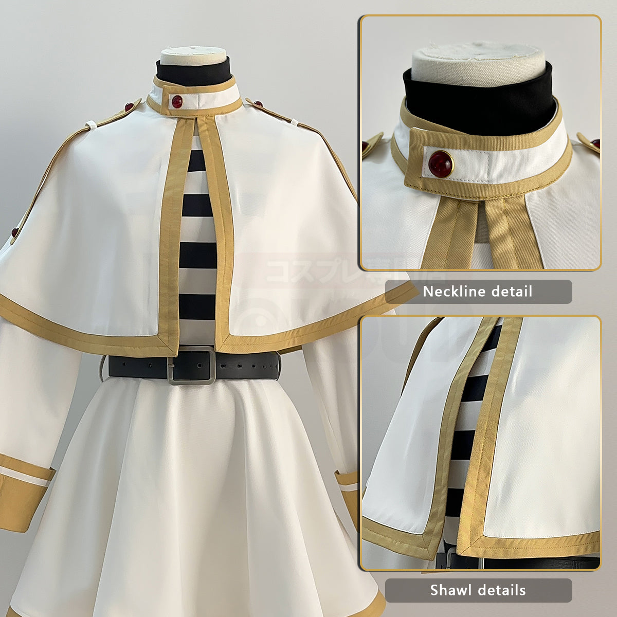 HOLOUN Frieren At The Funeral Anime Frieren Cosplay Costume Shawl Cloa ...