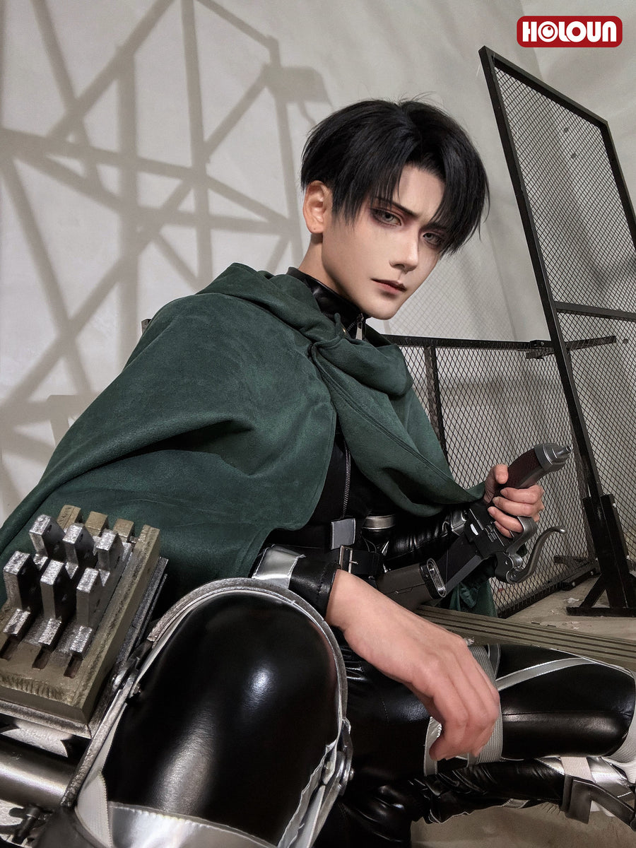 HOLOUN Anime Levi Eren Jaeger Mikasa Ackerman Armin Arlert Hanji Cospl ...