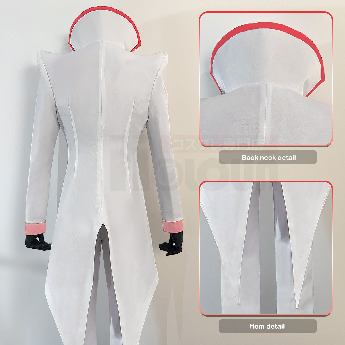 HOLOUN Haz Hotel Anime Lucifer Morningstar Cosplay Costume Stand-up Co ...